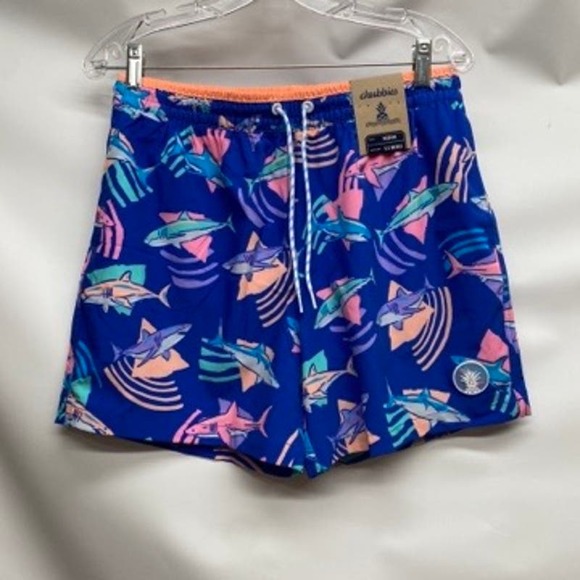 chubbies | Swim | Chubbies Mens Stretch Swim Trunks 55 The Daddy Sharks ...